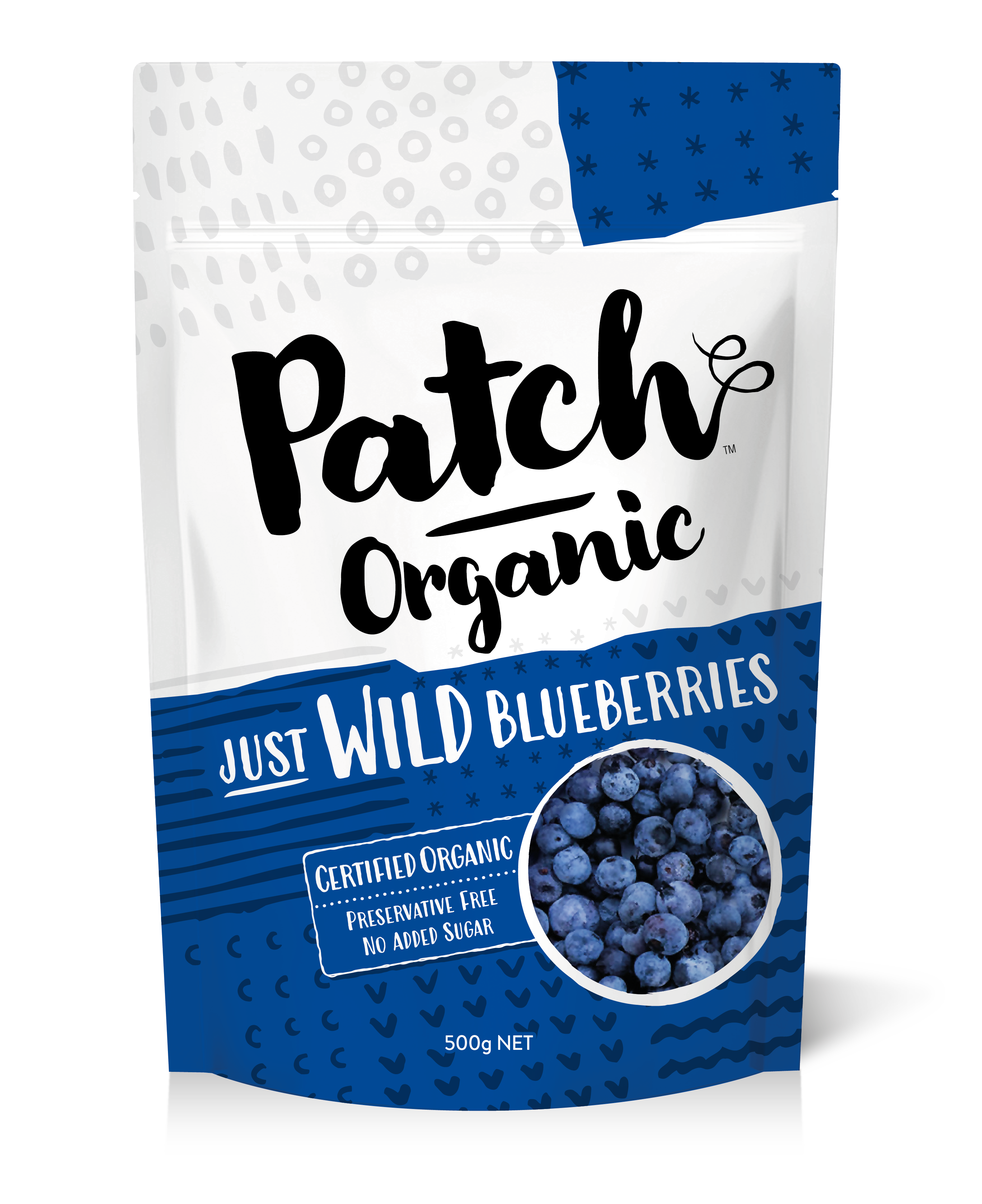 Frozen Organic WILD Blueberries 500g & 1kg – Patch Organic