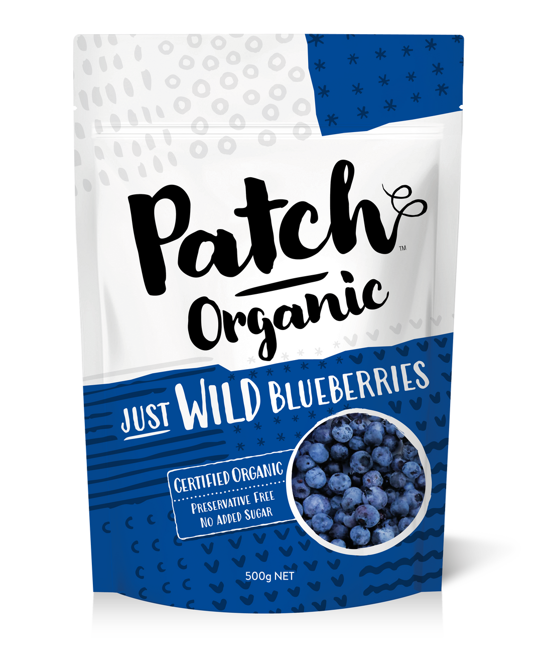 Frozen Organic WILD Blueberries 500g & 1kg – Patch Organic